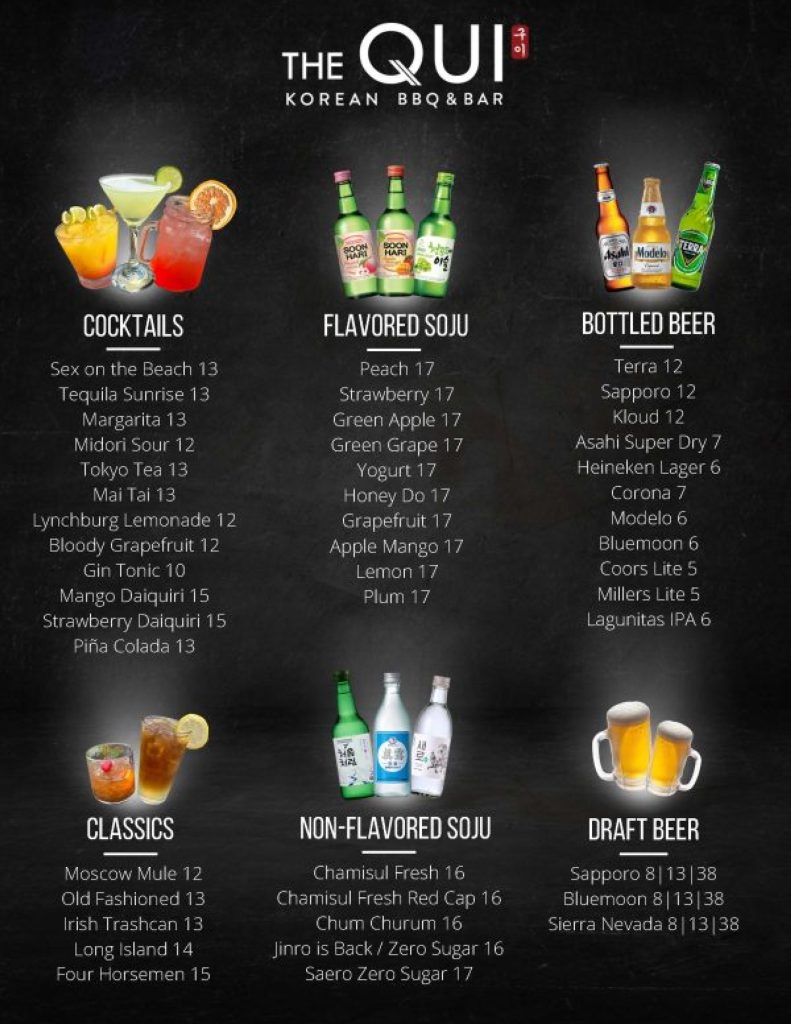 QRmenu | Korean BBQ & BAR in Chantilly, VA