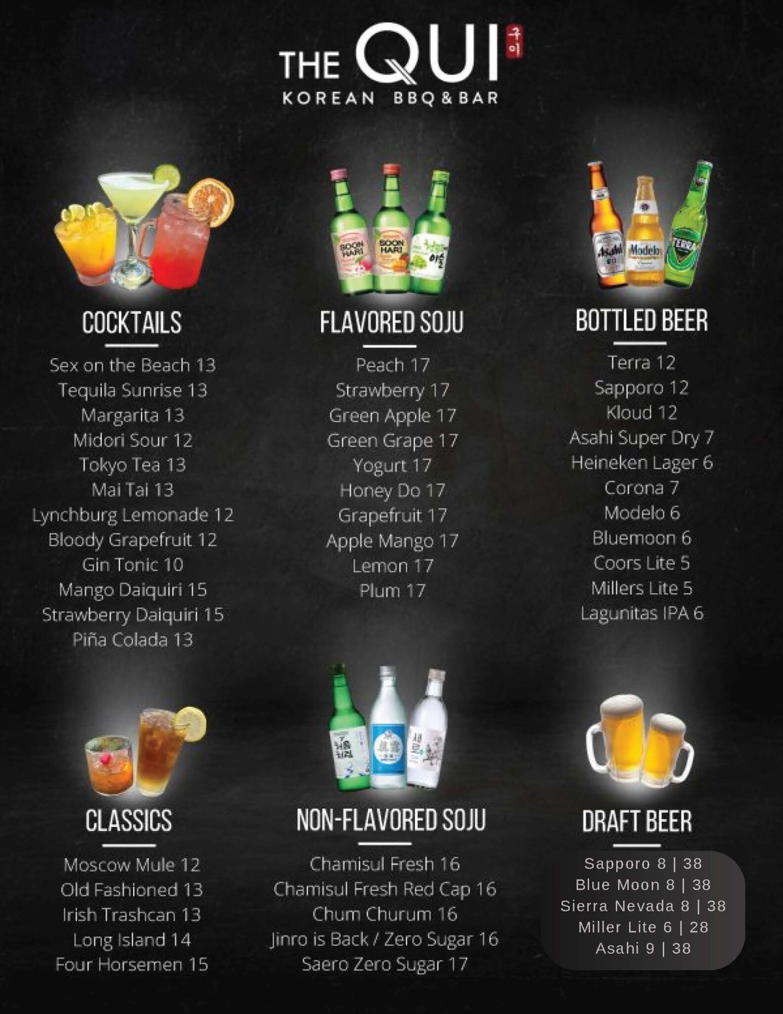 QRmenu | Korean BBQ & BAR in Chantilly, VA