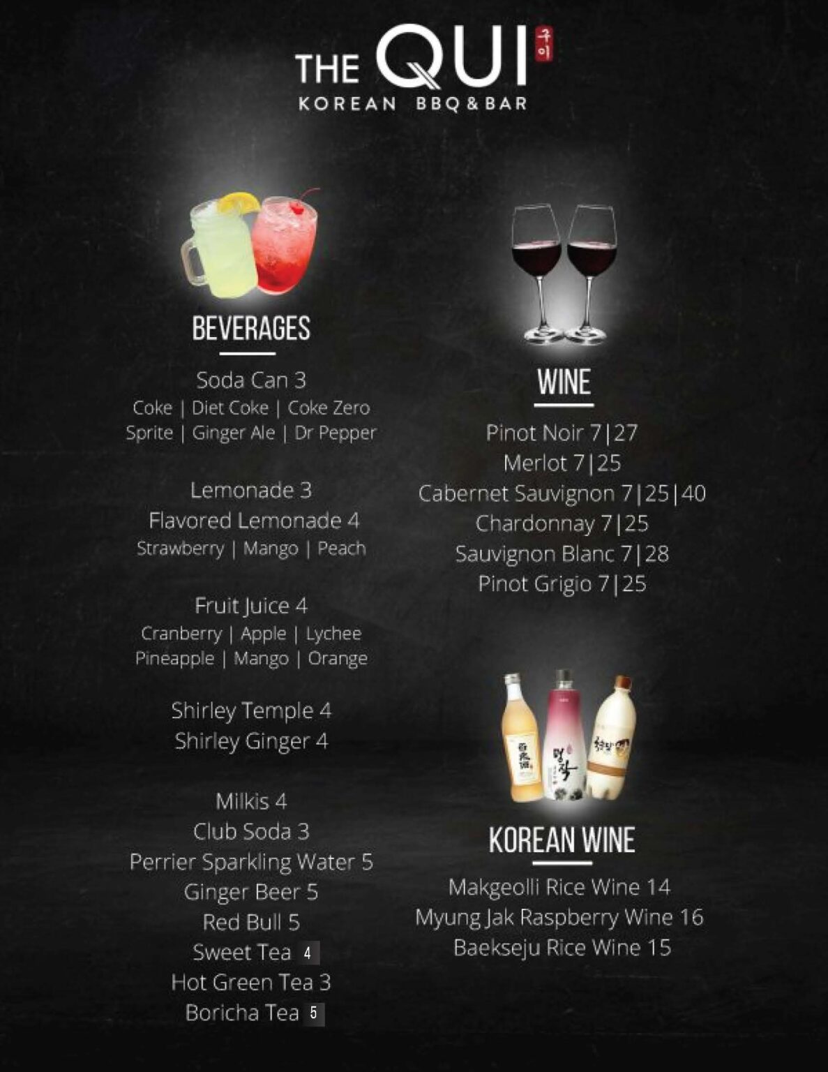 QRmenu | Korean BBQ & BAR in Chantilly, VA